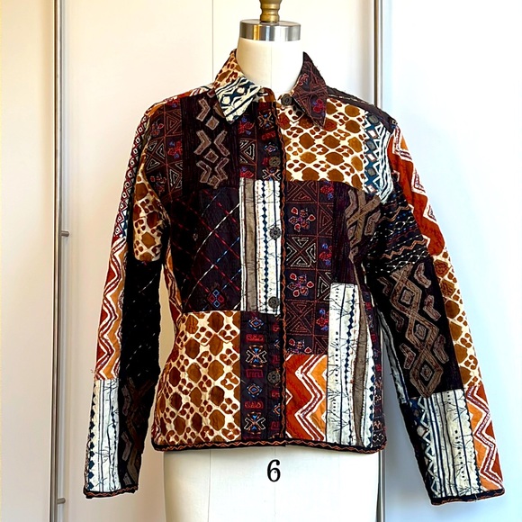 Chico's | Jackets & Coats | Chicos Size Fall Colors Jacket Multi Color ...